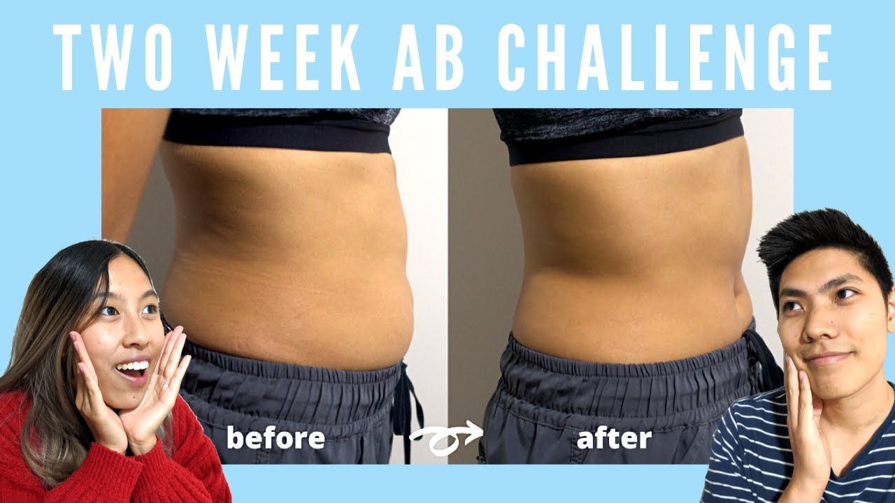 abs in 2 WEEKS?! We tried the Chloe Ting ab challenge (no diet change ...