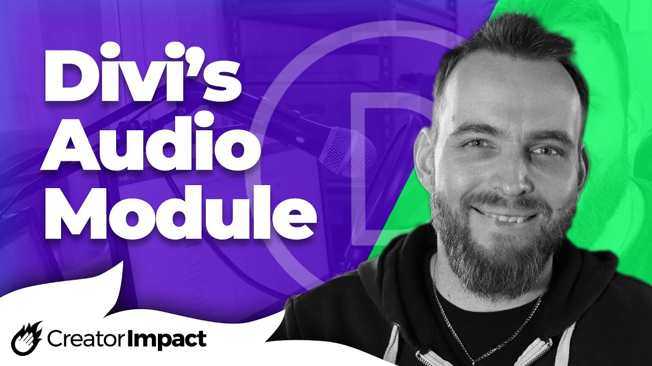 Divi Audio Module: Setup & style the Divi Audio Player! - YouTube