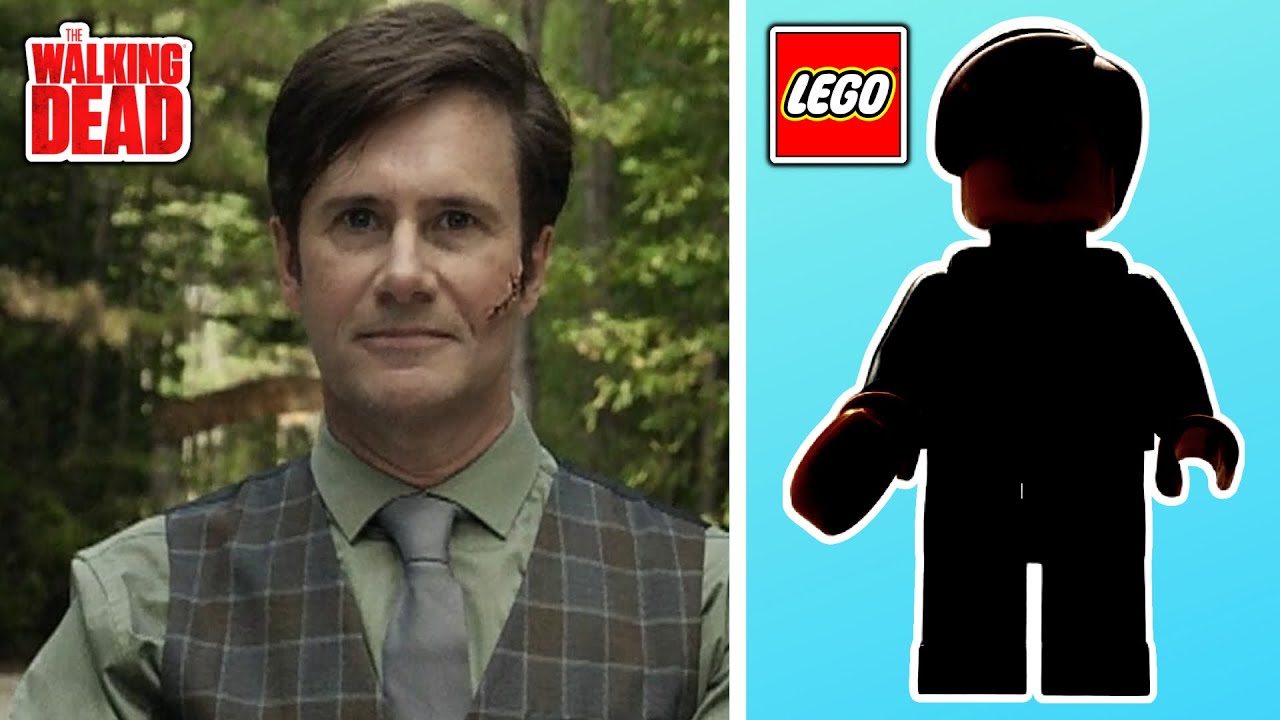 I Made These EPIC Custom The Walking Dead Lego Minifigures! - YouTube