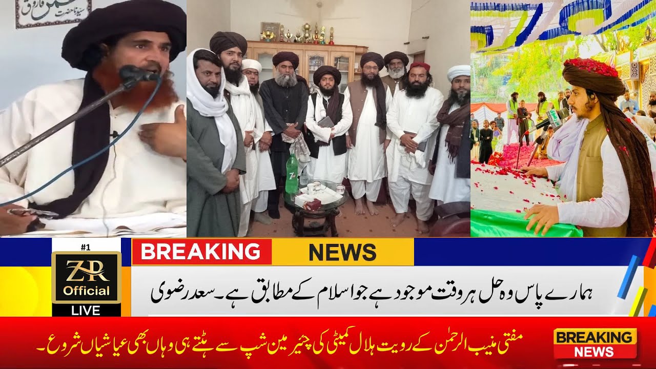 Allama Anas Hussain Rizvi | Allama Saad Rizvi | TLP Today | Headlines ...