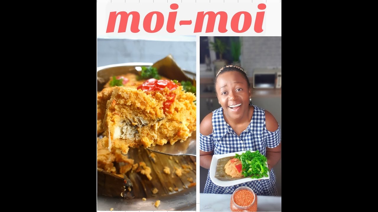 How to make Moi-Moi with lentils - YouTube