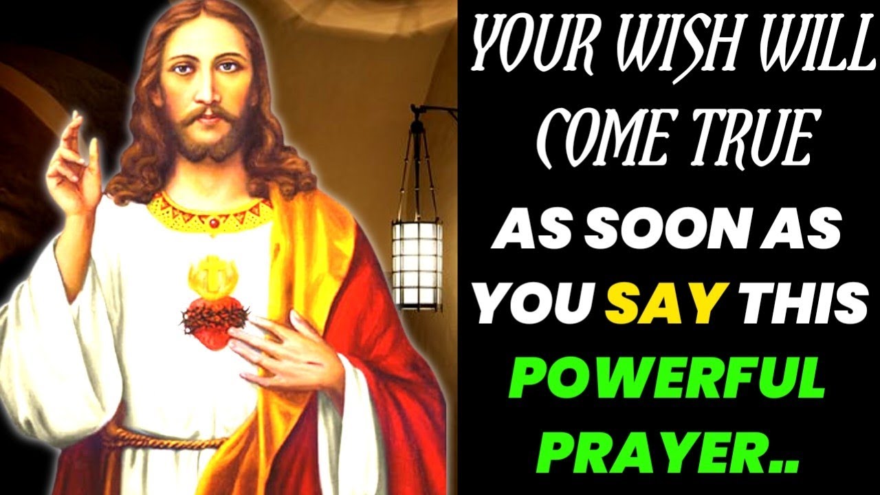 🔴Your Wish Will Come True As Soon As..🍀| Most Powerful Prayer| Prayer ...