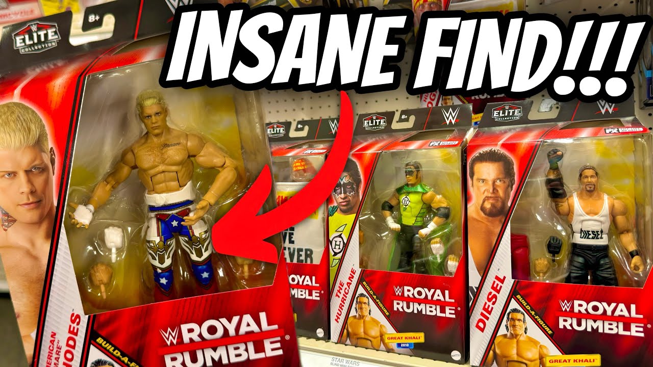 BIG SCORE on WWE ACTION FIGURE Hunt at Target **NEW FINDS** - YouTube