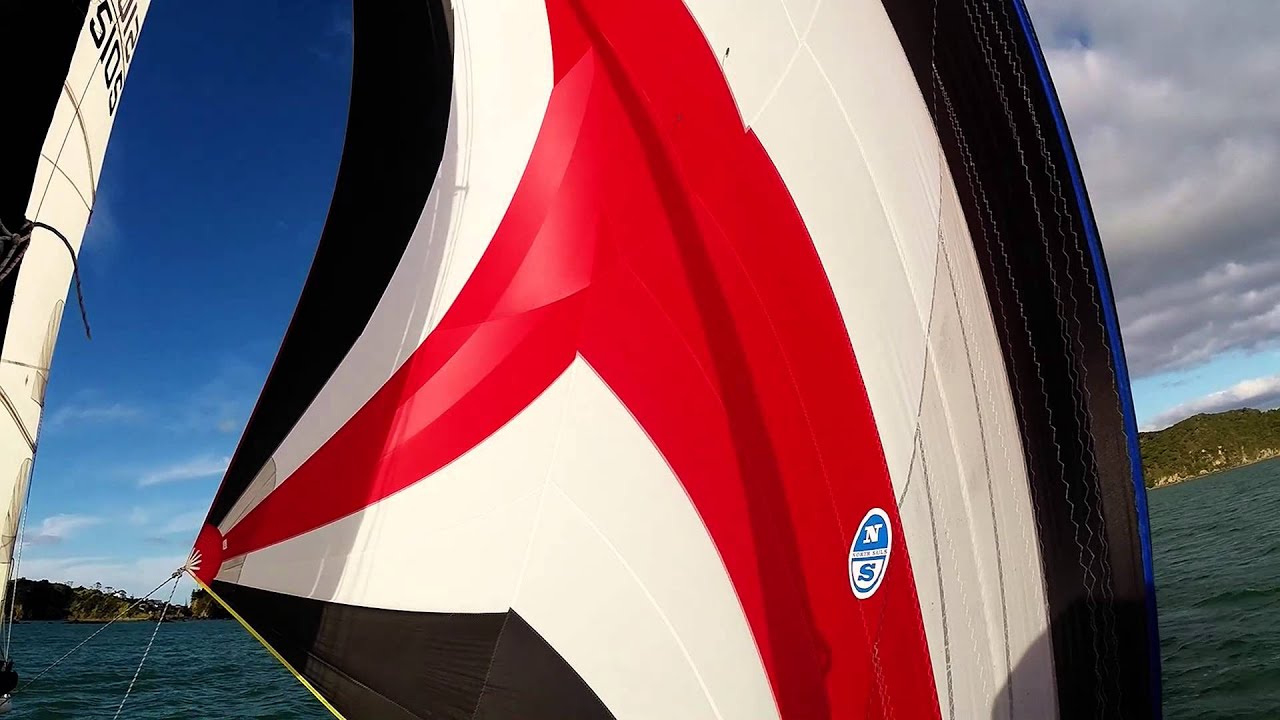 Sailing with new Gennaker - YouTube