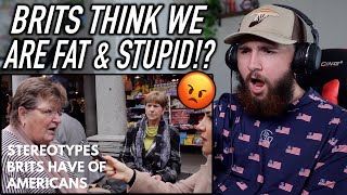 American Reacts To Stereotypes British People Believe About Americans ...