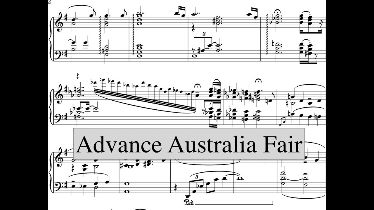 Advance Australia Fair - YouTube