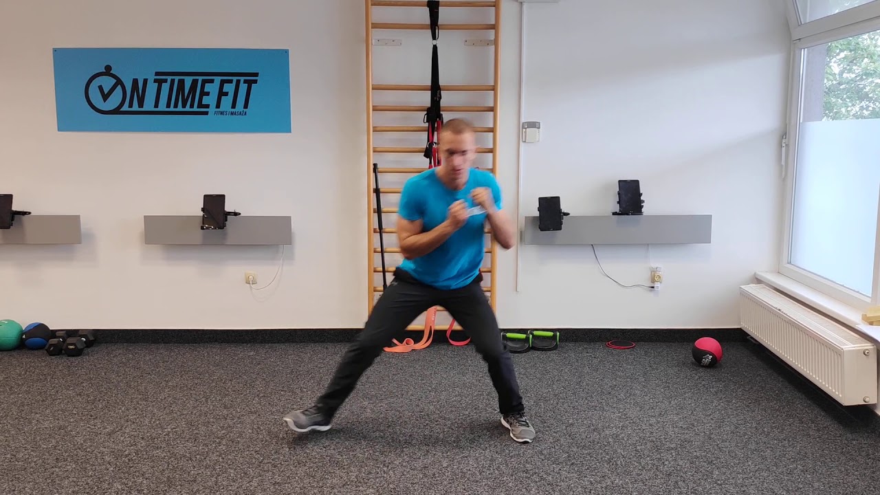 Side step rotational punch - YouTube