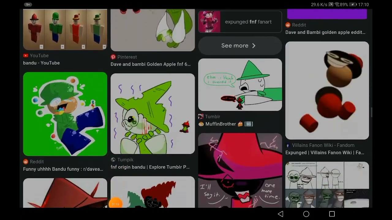 me just looking at expunged and bandu fanart!! 1 - YouTube