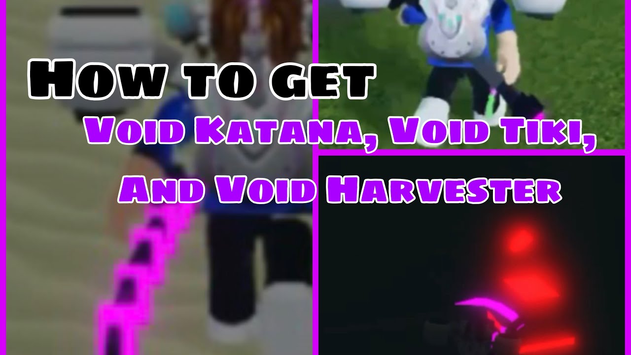 How to get Void Katana, Void Tiki, and Void Harvester (Critical Legends) - YouTube