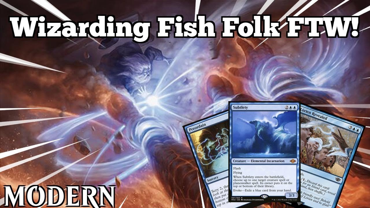 Wizarding Fish Folk FTW! | Merfolk Tribal | Modern | MTGO - YouTube