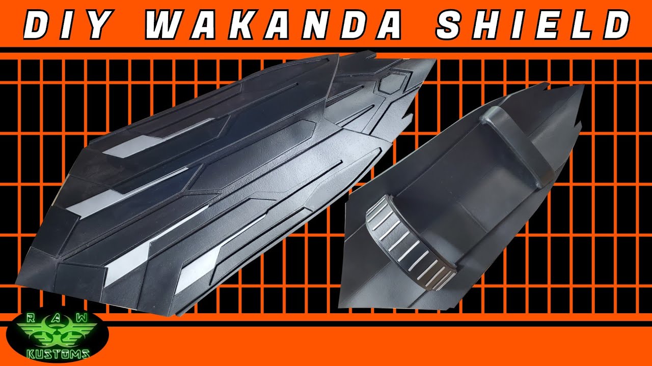 DIY Wakanda shield tutorial - YouTube