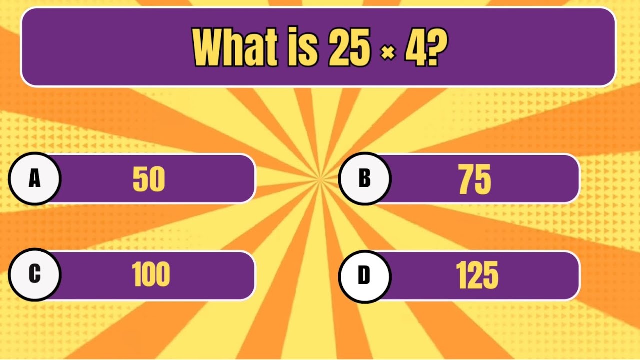 🧮 Ultimate Maths Quiz Challenge | Can You Score 20/20? 🤯 - YouTube
