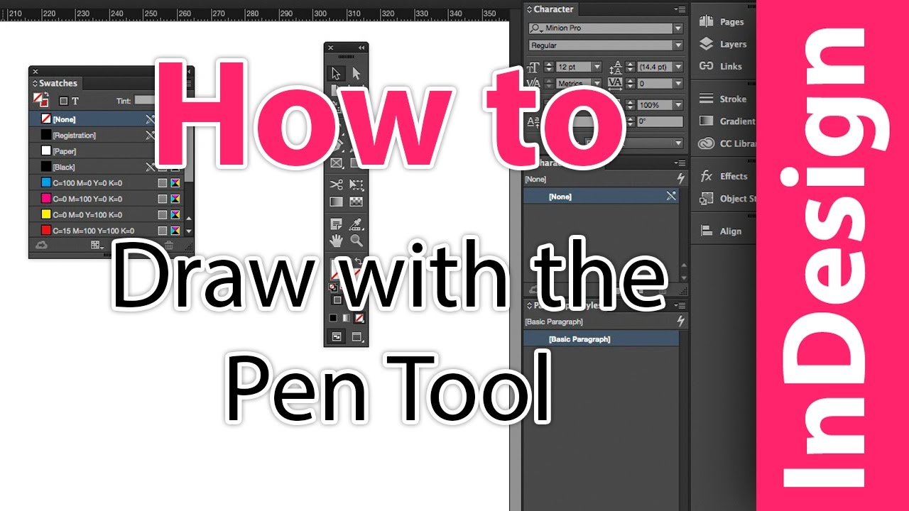 InDesign Tutorial Using The Pen Tool YouTube InDesign Tutorial Using The Pen Tool YouTube
