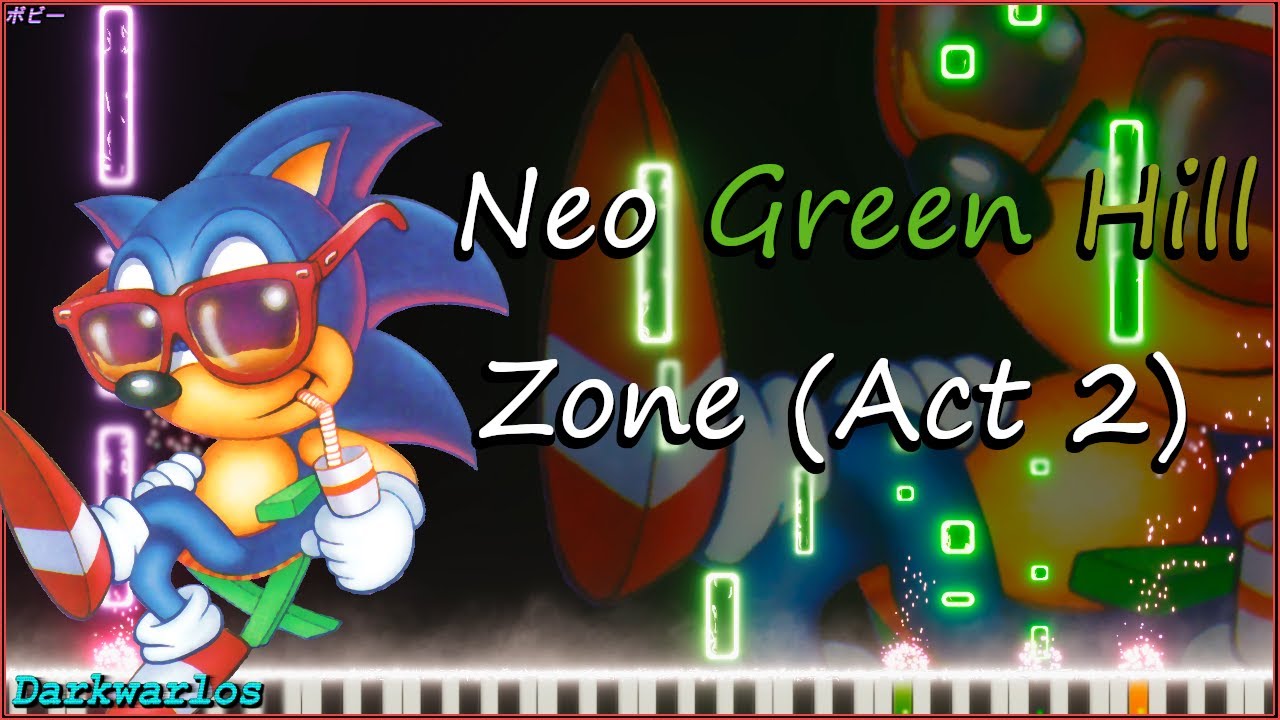 Neo Green Hill Zone (Act 2) - Sonic Advance (PianoVFX) - YouTube