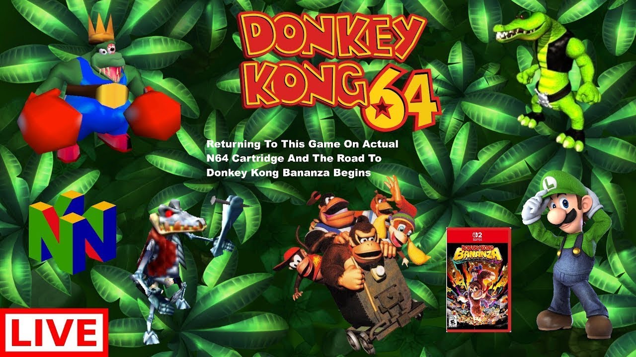 Donkey Kong 64 Live Stream Playthrough Part 7 Finale Final Battle With ...