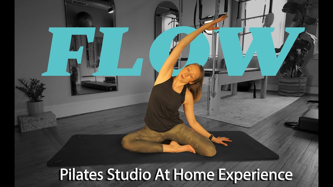 Gentle Pilates Flow ~ A Pilates Sculpt and Tone Workout - YouTube