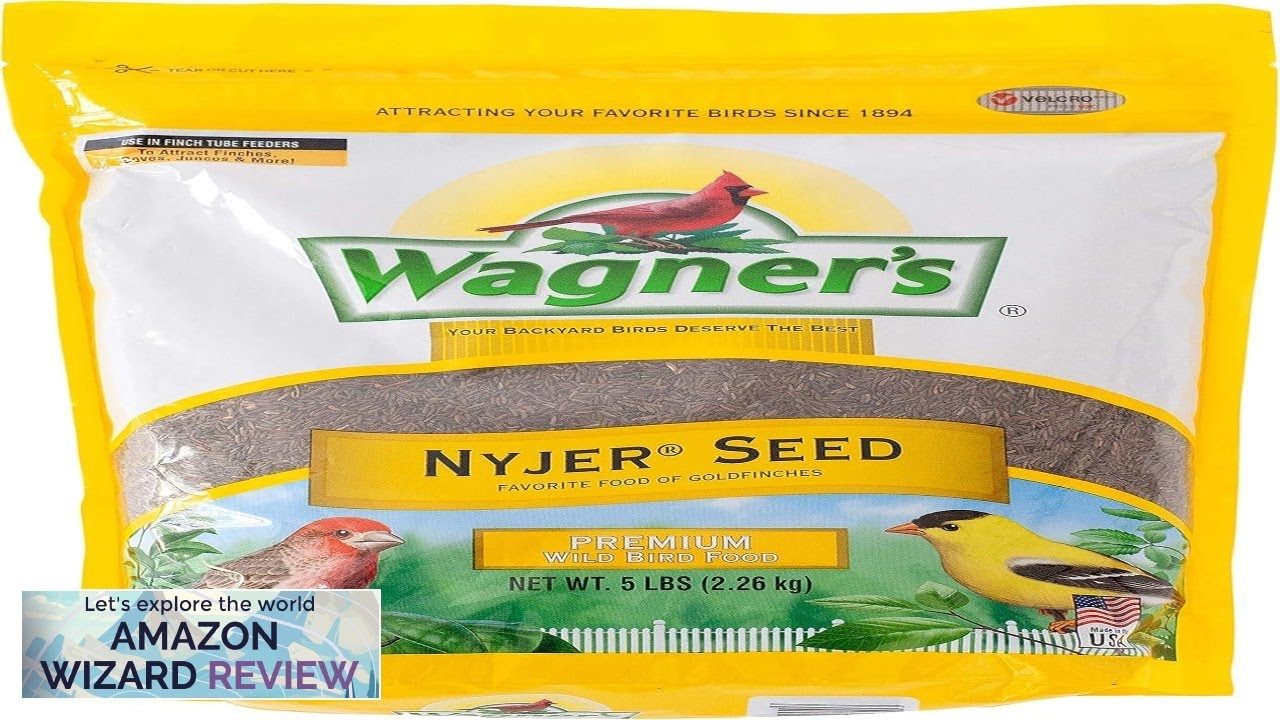 Wagner's 62051 Nyjer Seed Wild Bird Food 5-Pound Bag Review - YouTube