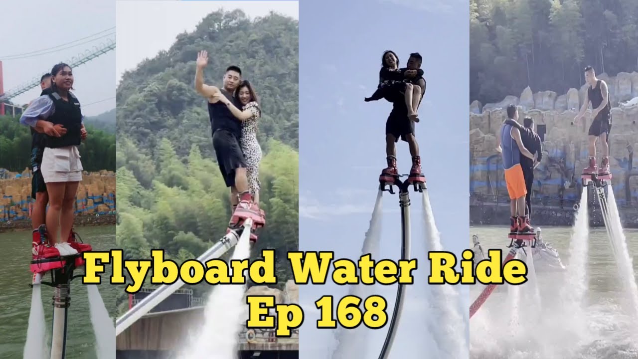 Flyboard Water Ride 🌊💦 Water Park ♥️📷 Ep 168 #Flyboard #adventure # ...
