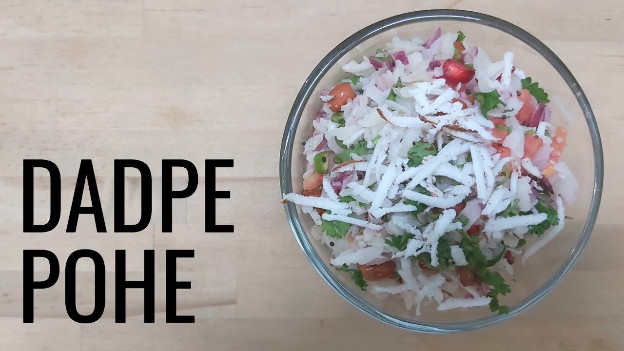 Dadpe Pohe Recipe | Maharashtrian Dadpe Pohe - YouTube