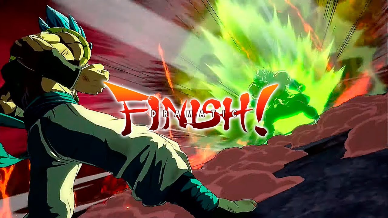 Broly DBS Dramatic Finish Dragon Ball Fighter Z - YouTube