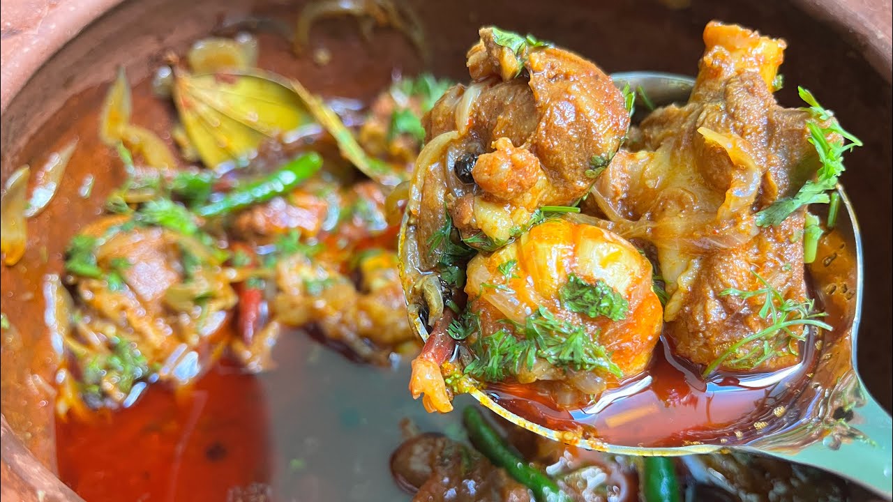 Ahuna Mutton Recipe | champaran mutton recipe at home | Handi mutton ...