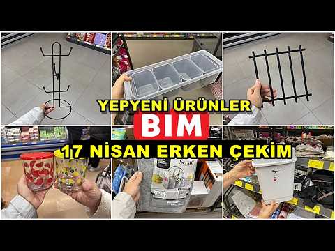BİME GELDİ HEMEN ALDIK💃BİM 17 NİSAN 2026 CUMA💃/GERÇEK İLK VE TEK ERKEN ÇEKİM❗️/YEPYENİ ÜRÜNLER/