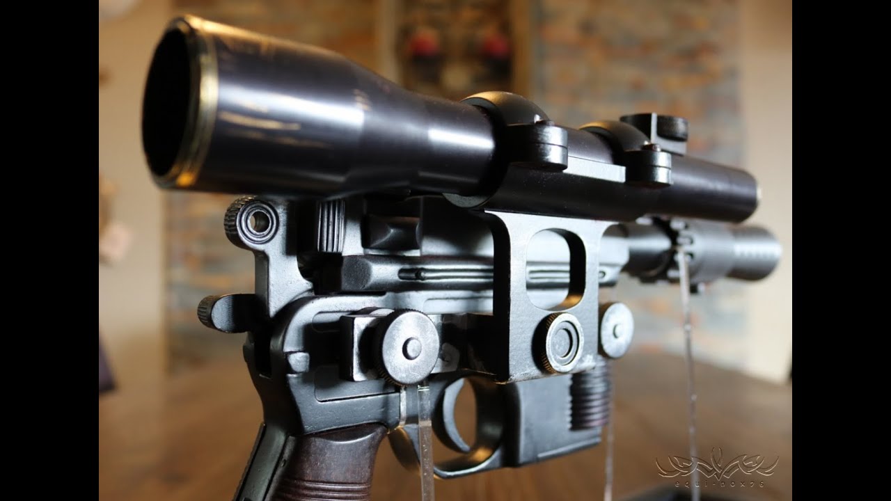 [Master Replicas] Star Wars Han Solo BlasTech DL-44 Blaster Limited Edition SW-101 A New Hope ...