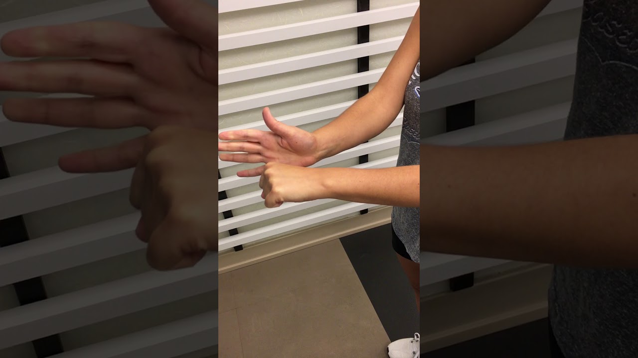 Wrist Isometrics - YouTube