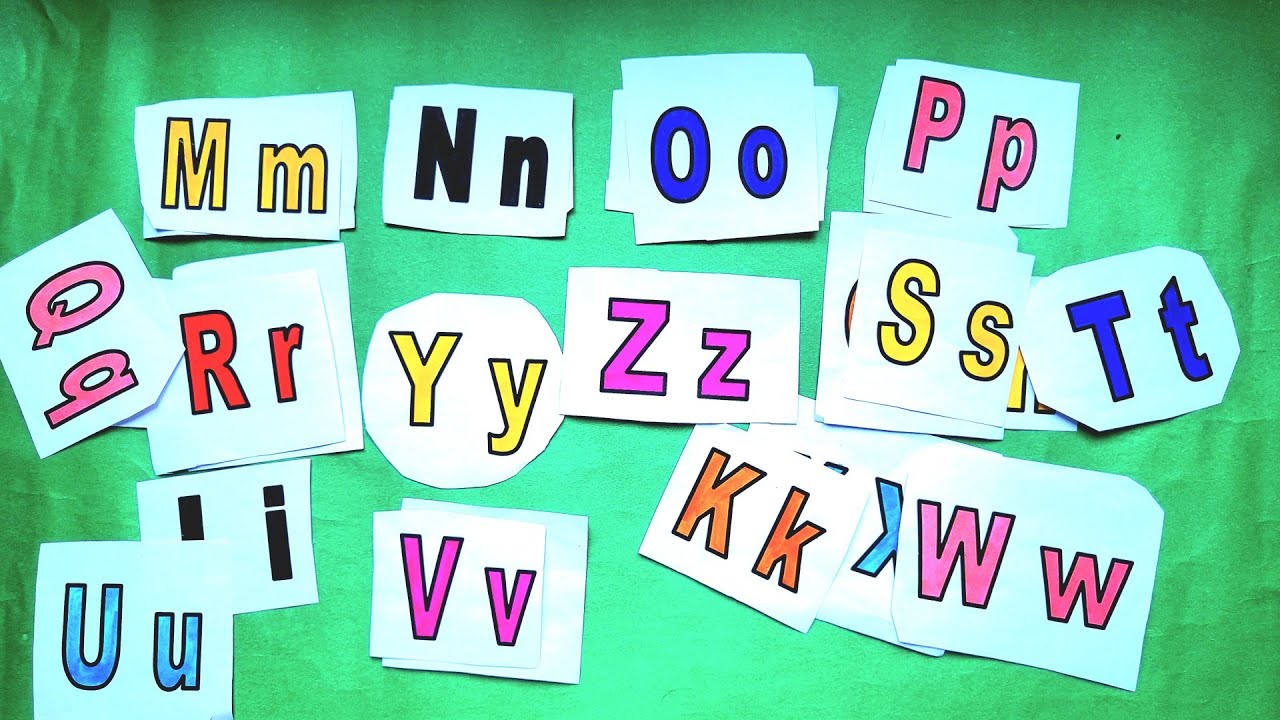 ABC Alphabet Fun Arrange Capital & Small Letters with Playful ...