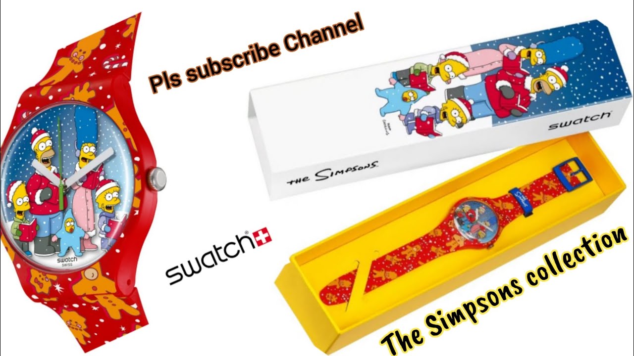 Simpsons watch collection by Swatch | exquisite pictures ...