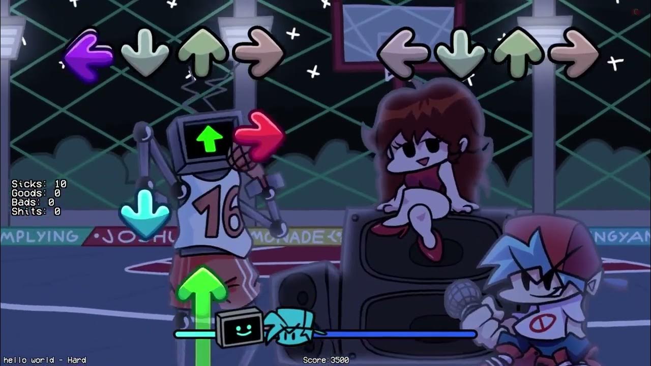 Friday Night Funkin' VS Hex The Weekend Update FULL WEEK + Cutscenes FNF Mod + Detected Glitcher ...