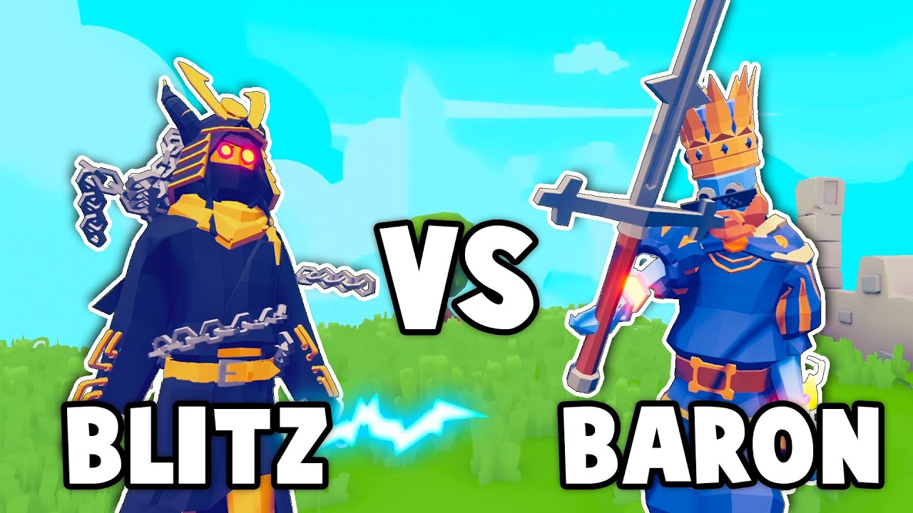 TABS MULTIPLAYER! - Baron Vs. Blitz in the BEST BATTLES EVER - Totally ...