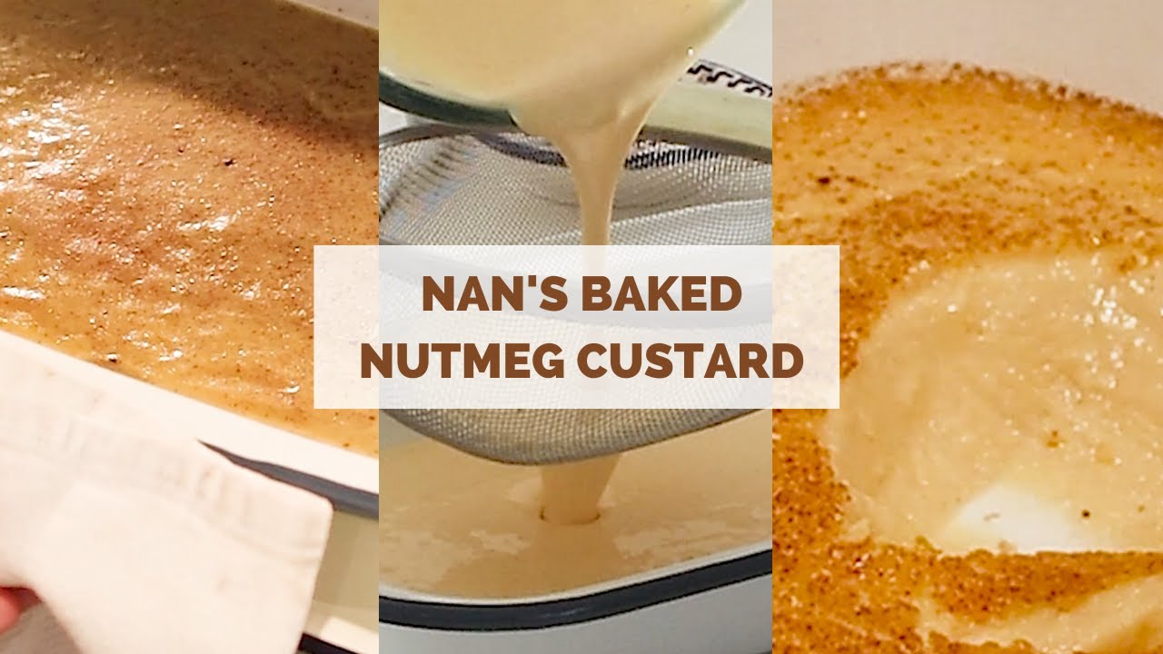 Learn how to make Nan's baked nutmeg custard | Australia's Best Recipes ...
