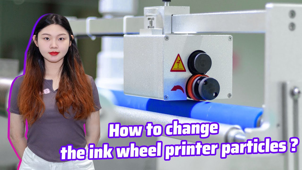 How to Change The Ink Wheel Printer Particles? - YouTube