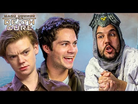 MAZE RUNNER 3 Dylan O'Brien & Thomas Brodie-Sangster vs WCKD employee Daniele Rizzo