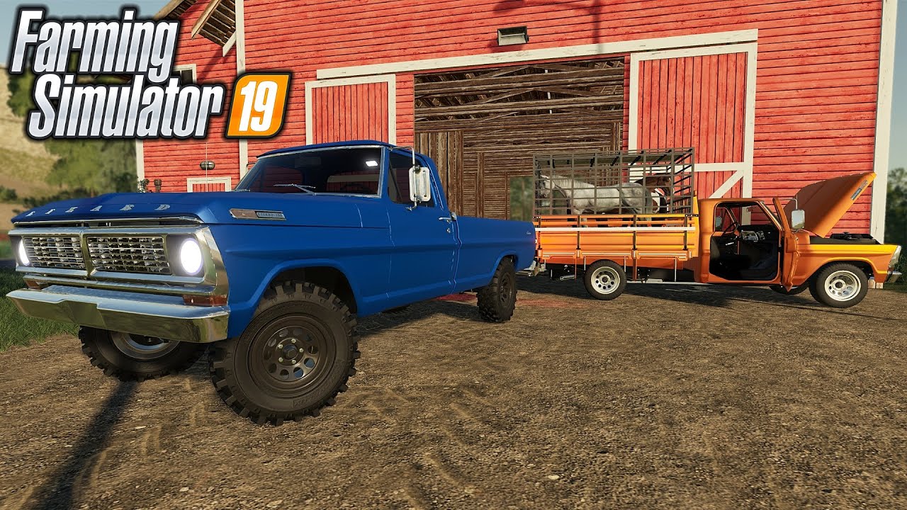F-100 "Ford" Preview! (by Farm Centro Sul) | Farming Simulator 19 - YouTube