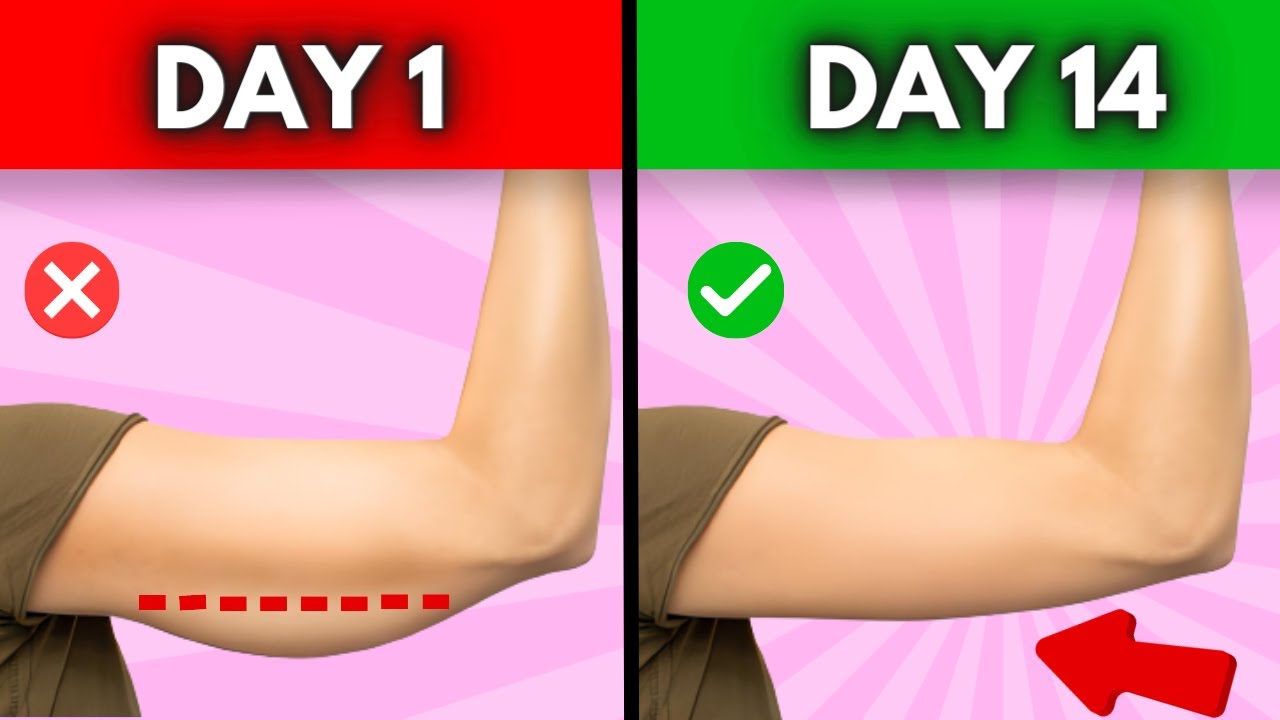 Easiest Exercises to Get Slim Arms in 14 Days [Standing and at HOME ...
