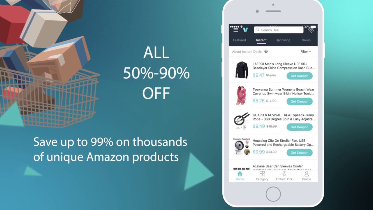 2019 Amazon saving App--Vipon - YouTube
