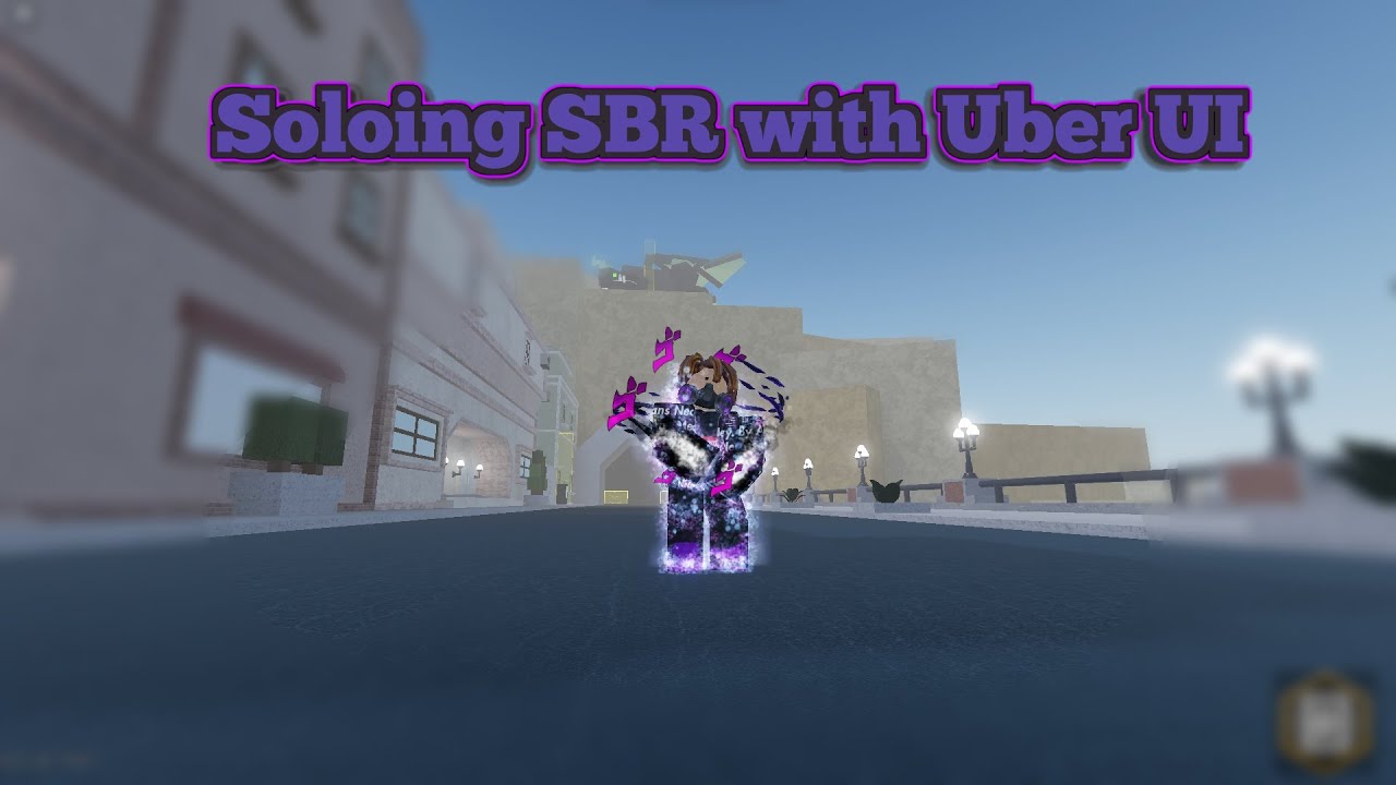 [YBA:AU] Soloing SBR With Uber Oni UI! - YouTube