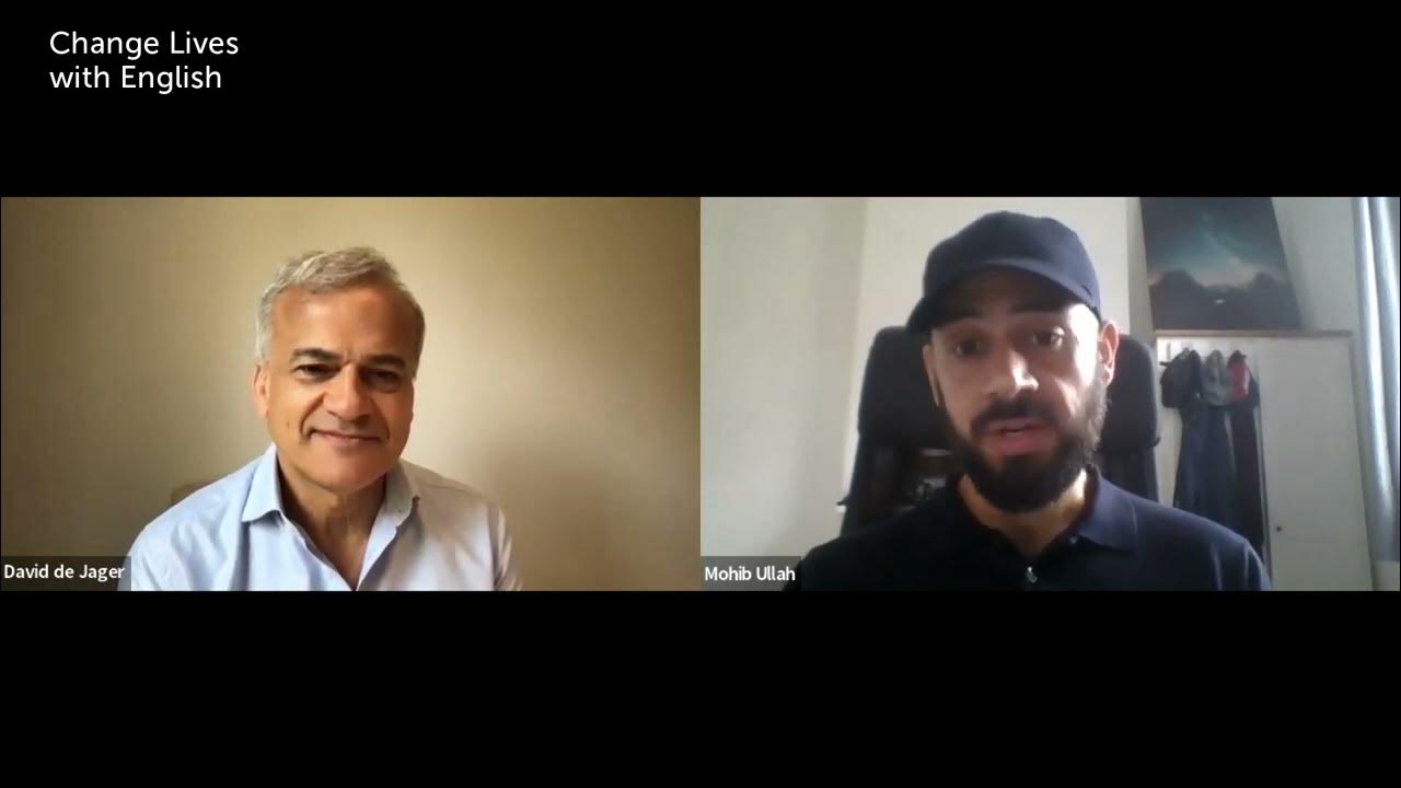 David de Jager interviews Mohib Ullah from RefuAid (excerpt) - YouTube