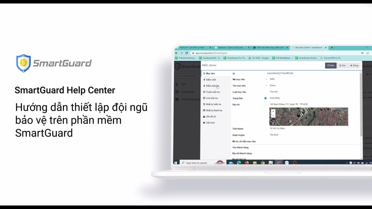 (#SmartGuard) #2 Hướng dẫn thiết lập đội ngũ bảo vệ trên phần mềm ...