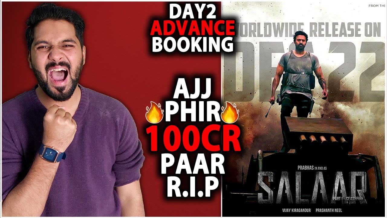 Salaar Day 2 Advance Booking Report | Salaar Box Office Collection ...