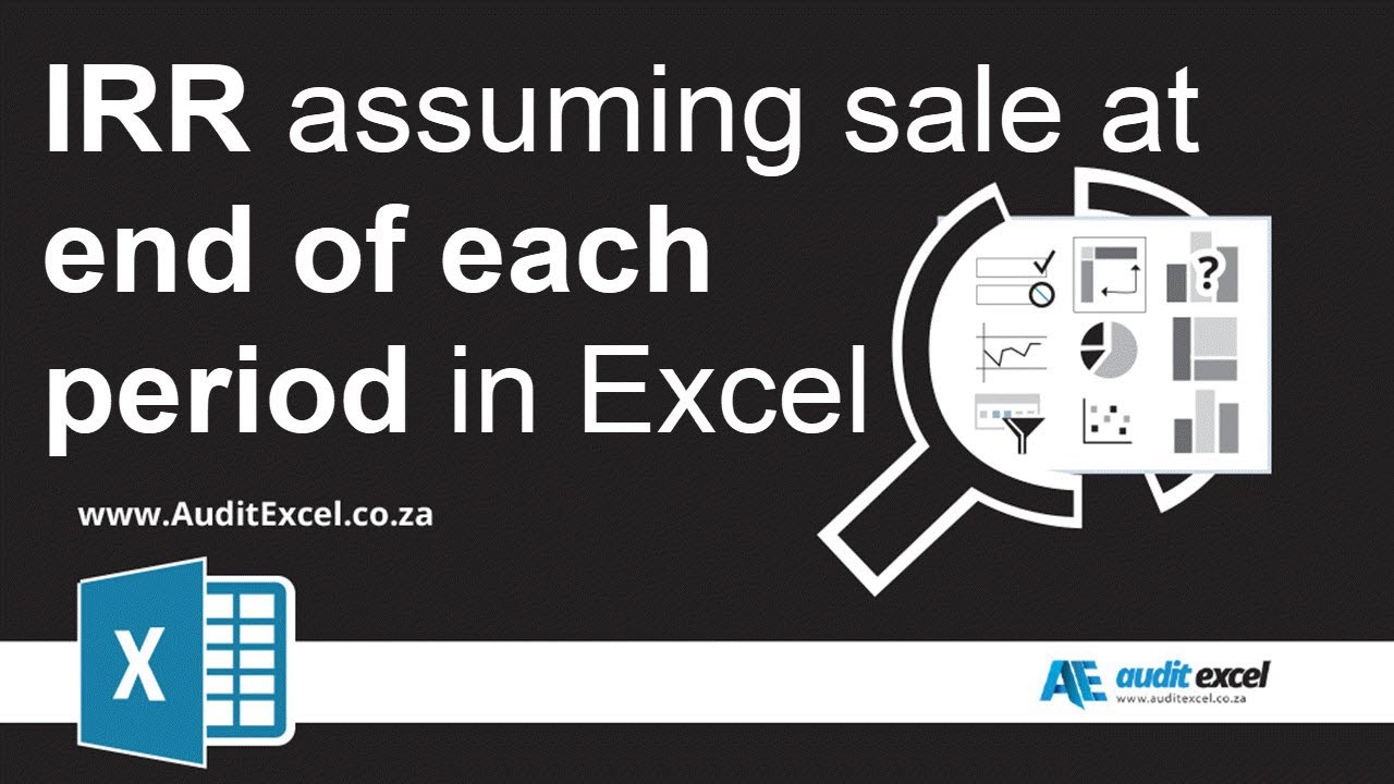 IRR in Excel with non adjacent cash flows (terminal value every year ...