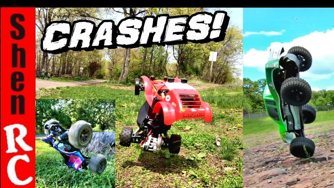 RC CAR CRASHES! - YouTube