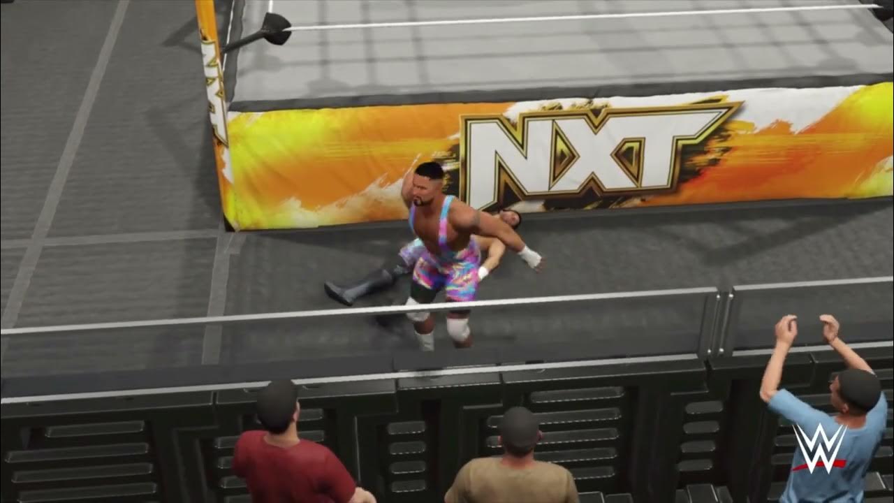 WWE 2k23 NXT: Noam Dar Vs Bron Breakker - YouTube