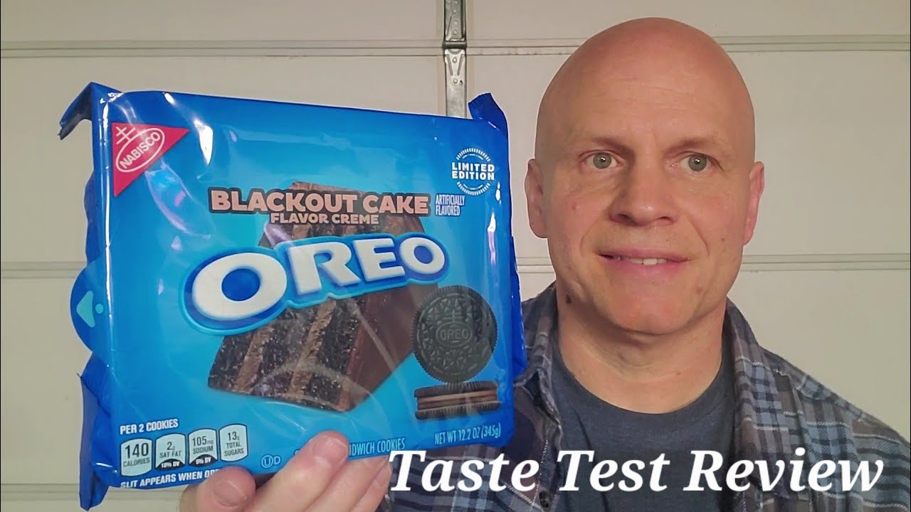 New Blackout Cake Flavor Creme Oreo - YouTube