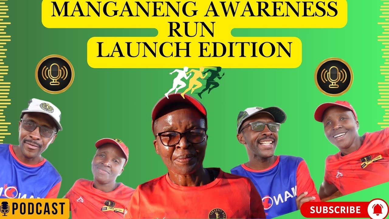 Manganeng Awareness Run : Launch Edition - YouTube