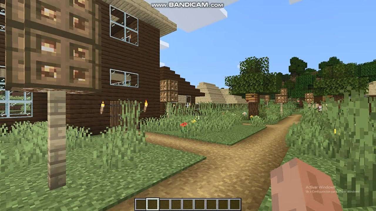 🏡COMO CONSTRUIR UNA ALDEA EN MINECRAFT 1.16.5 !!. CREA TU PROPIA ALDEA ...