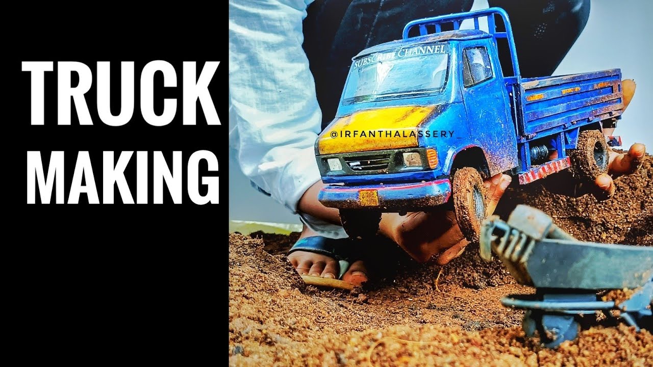 miniature lorry making | Tanker Lorry | Truck making | Irfanthalassery ...