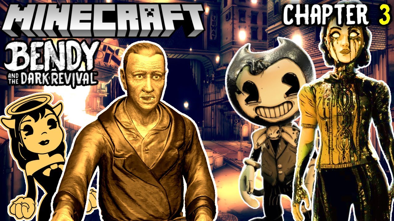 Bendy and the Dark Revival Chapter 3 in Minecraft - Map Showcase - YouTube